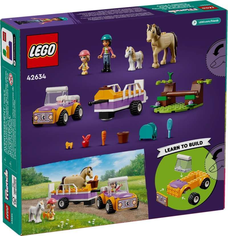 Jual Lego Friends 42634 Horse And Pony Trailer Di Seller Kenjiro13 ...