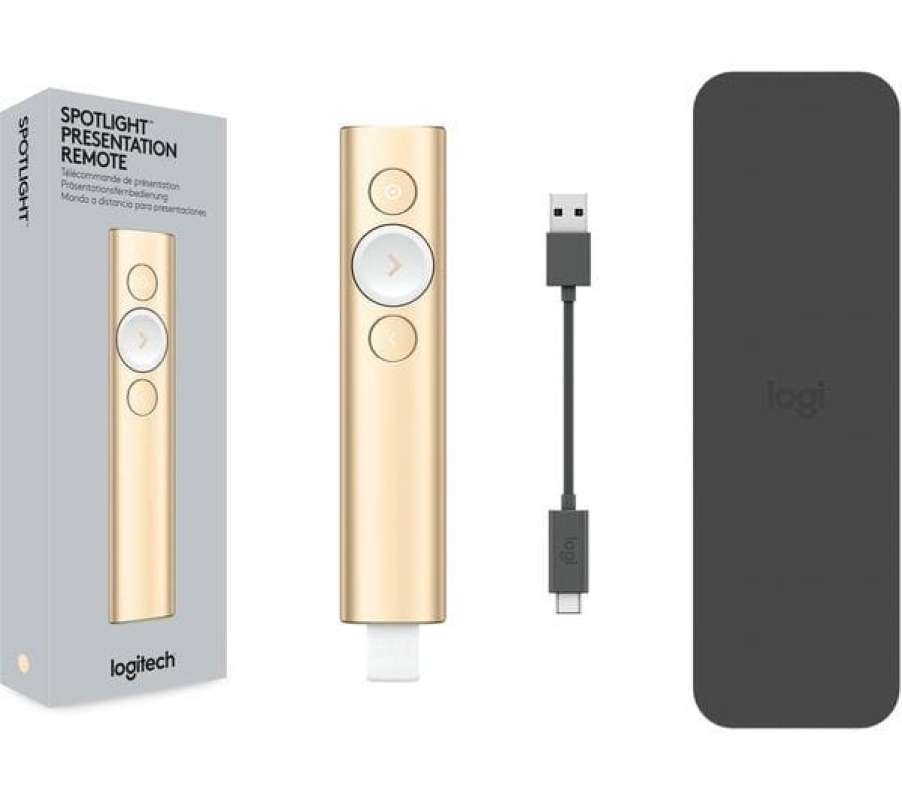 Promo Logitech Spotlight Wireless Presentation Remote - Presenter ...