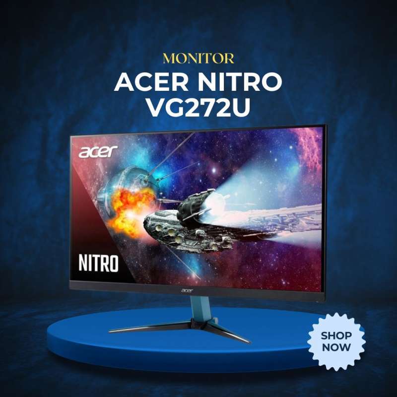 Jual Monitor Acer Nitro Vg272u W2 27inch Led Ips Amd Freesync Di Seller ...