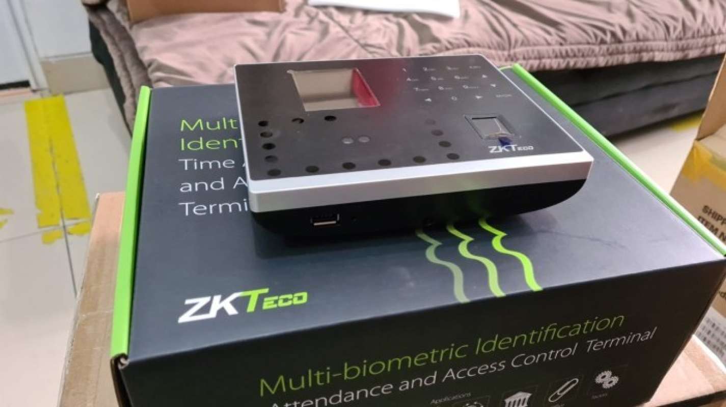 Promo Mesin Absen Wajah Dan Sidik Jari Zkteco Mb2000 Fingerprint Pin ...