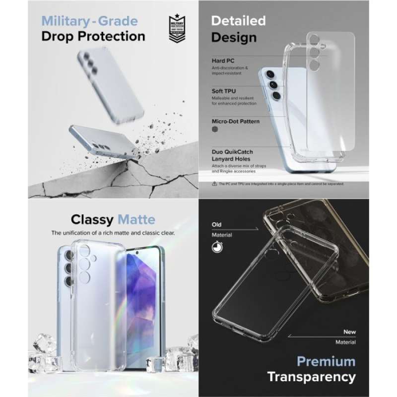 Promo Casing Ringke Samsung Galaxy A55 Fusion Tipis Tahan Banting Slim ...