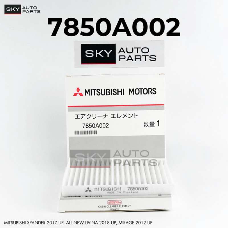 Promo Filter Ac Cabin Xpander Mirage All New Livina (7850a002) Diskon 9 ...