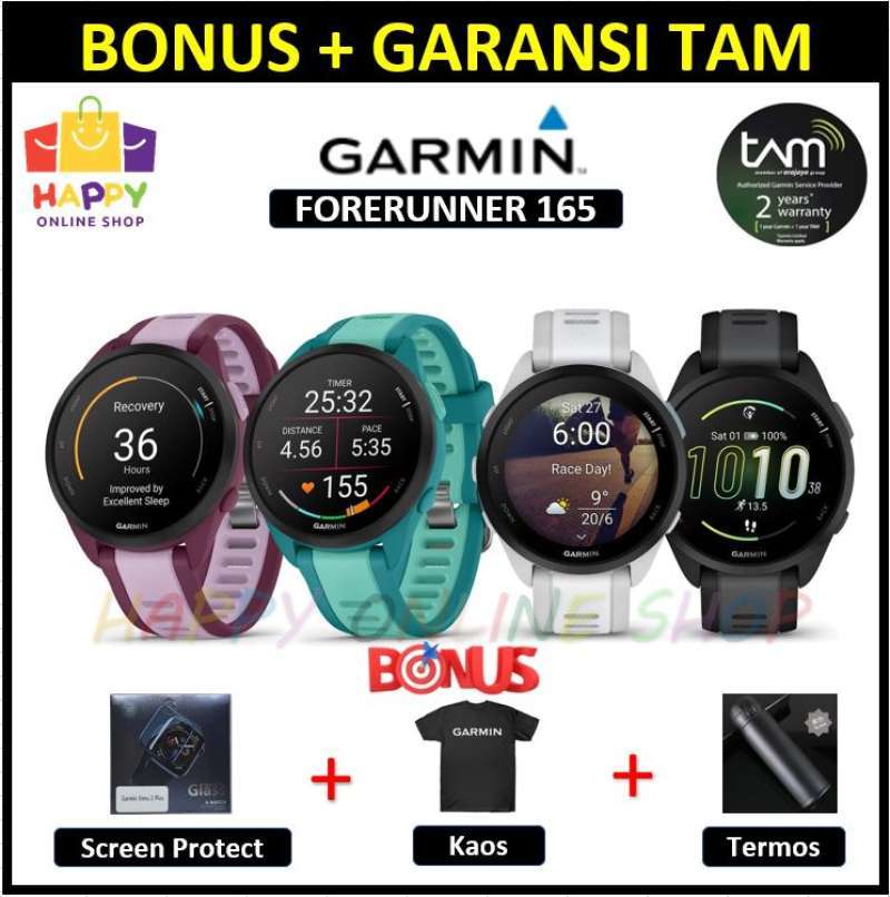 Jual Jam Tangan Garmin Forerunner 25 Spesifikasi Original, Murah ...