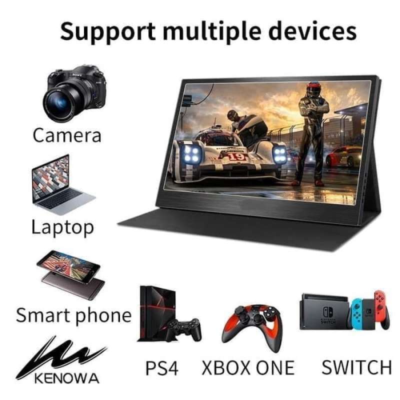 Promo Kenowa Portable Monitor, 15.6 Inch Ips Hdr 1920x1080 Diskon 23% ...