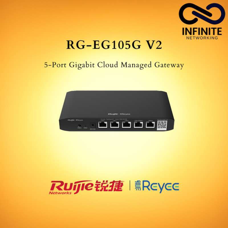 Promo Rg-eg105gv2 Ruijie Cloud Manage Router Gateway Diskon 23% Di ...