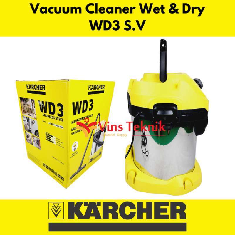 Promo Karcher Wd 3 S-v Vacuum Cleaner Wet & Dry Penyedot Debu Wd3 Diskon 5% Di Seller Gansirsa ...