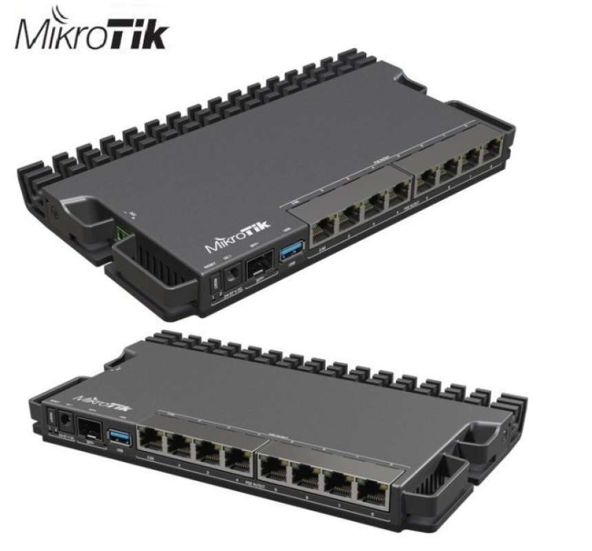 Promo Mikrotik Rb5009upr+s+in , Rb5009 5009upr Router Poe 7x Gigabit 1x ...
