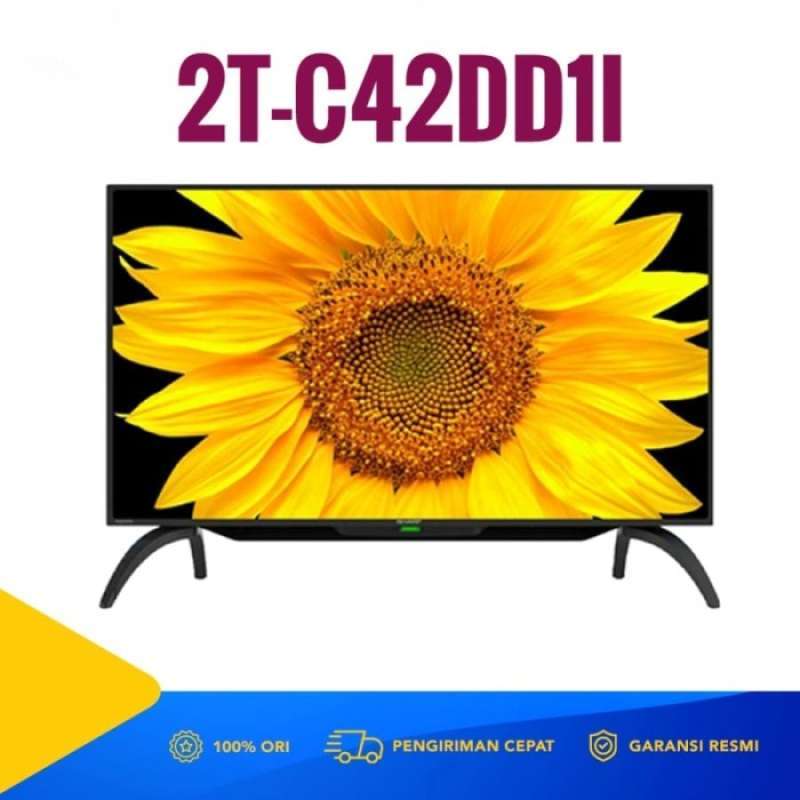 Promo Sharp 42bd1i Dvb-t2 Full Hd Usb Movie Child Timer Super Eco Led ...