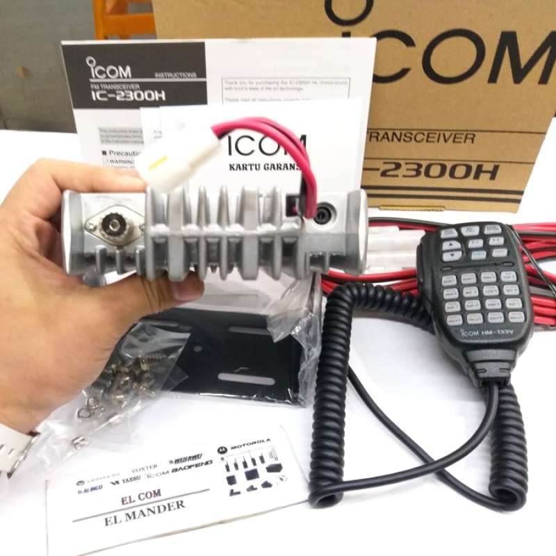 Promo Radio Rig Icom Ic 2300h Vhf - Rig Icom Ic 2300 Resmi Diskon 4% Di ...