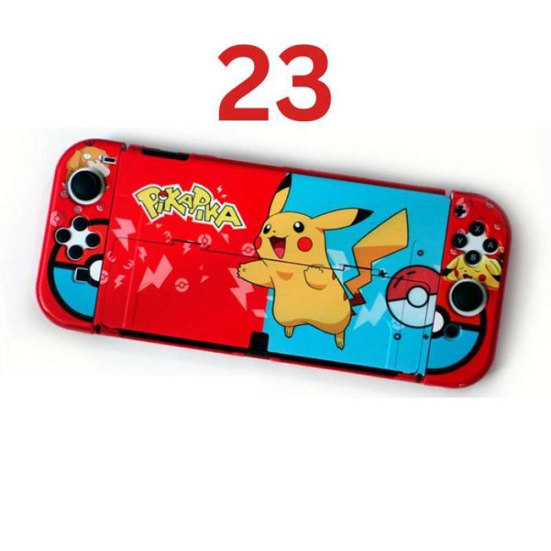 Jual Nintendo Switch Oled Casing Case Premium Mario Pikachu Splatoon ...
