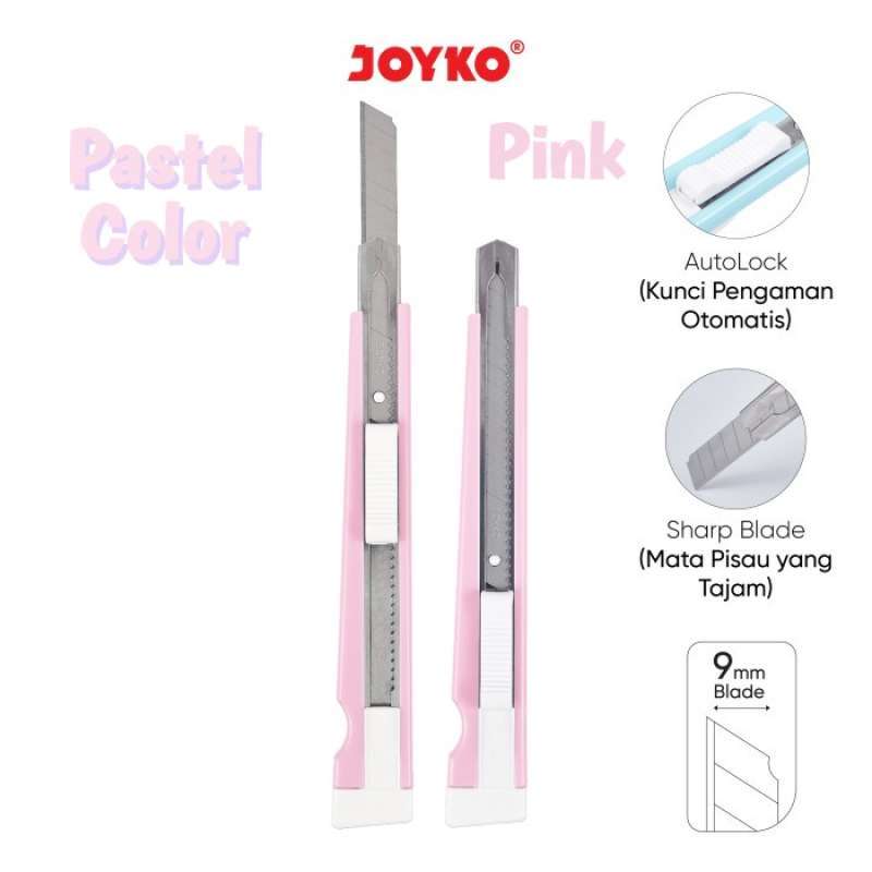 Jual Cutter Pemotong Joyko A-300a Pastel Color - Pink Di Seller Sukses ...