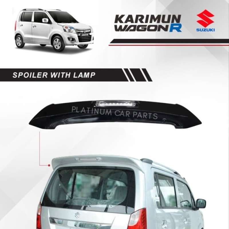 Promo Spoiler Wagon R Dengan Lampu / Spoiler Wagon R With Lamp Baru ...