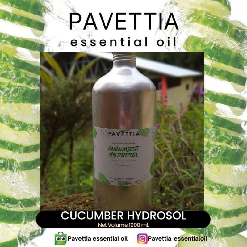 Jual Cucumber Hydrosol - Hidrosol Mentimun 1000 Ml Di Seller Pavettia ...