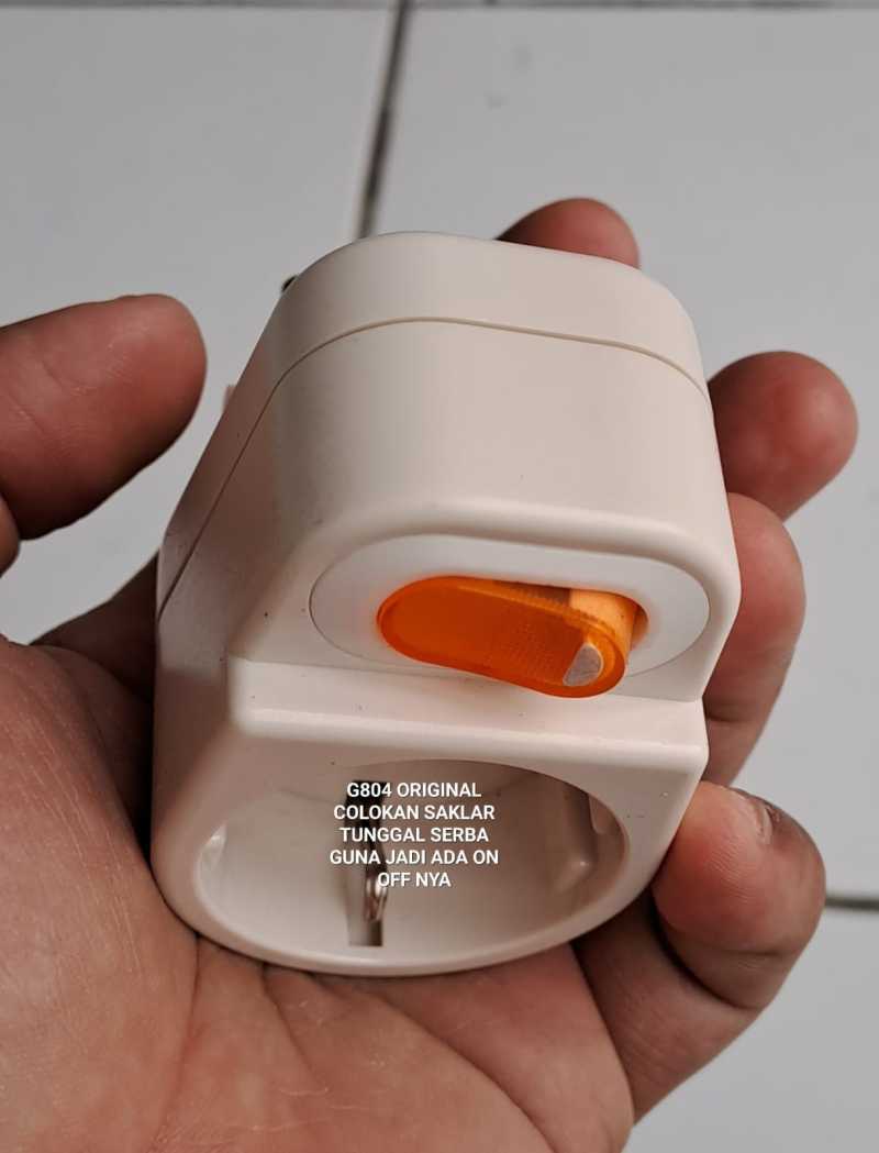 Jual G804 Original Colokan Saklar Tunggal Serba Guna On Off Socket Soket Stop Kontak Setrum ...