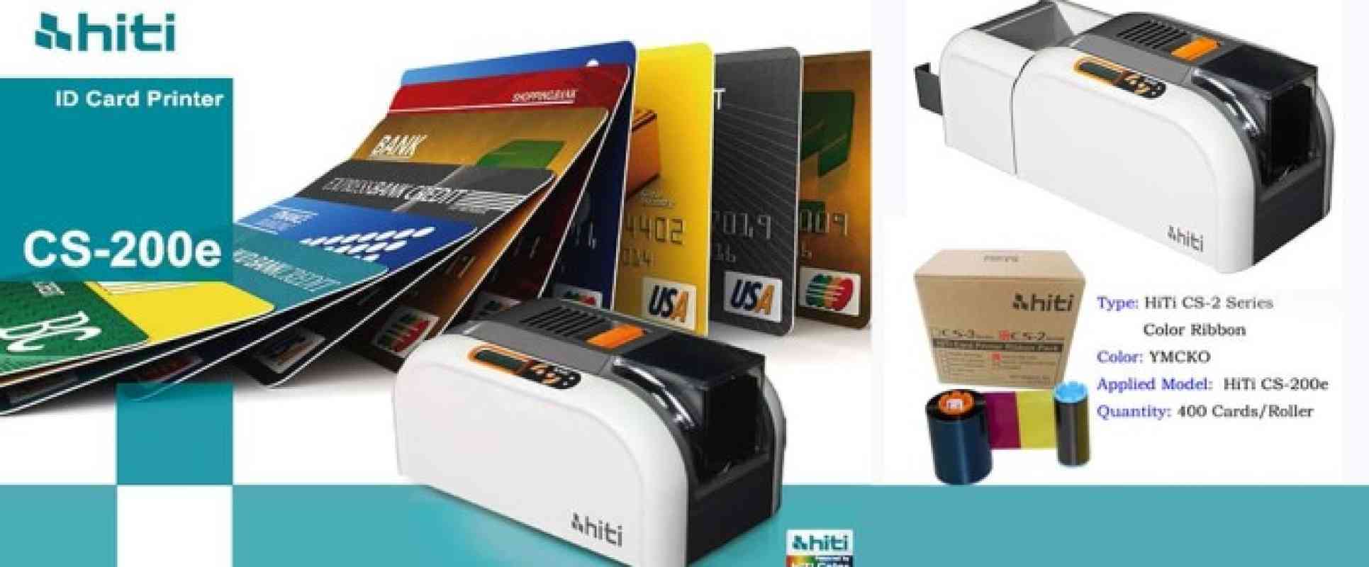 Promo Ribbon Ymcko Hiti Cs 200e Printer Kartu | Id Card Printer Diskon ...