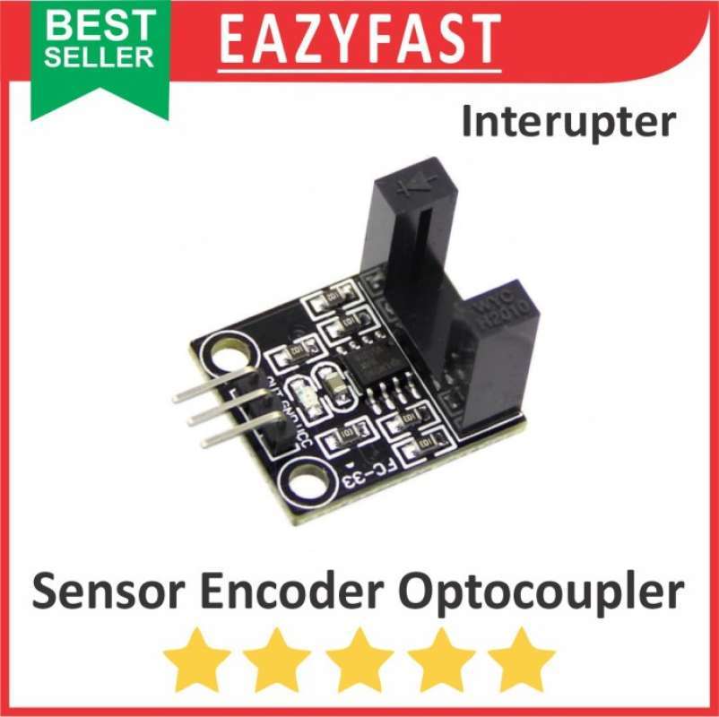 Jual Modul Sensor Speed Disk Encoder Optocoupler Optointerupter Opto ...