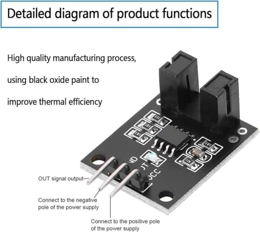 Jual Modul Sensor Speed Disk Encoder Optocoupler Optointerupter Opto ...