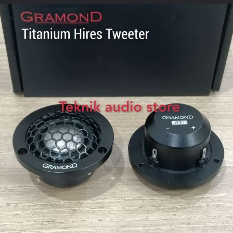 Promo Tweeter Gramond Rti -titanium-hires Tweeter Diskon 50% Di Seller ...