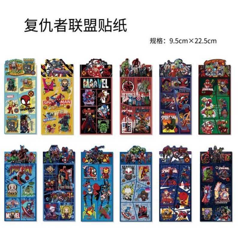 Promo Sticker Viral Marvel Superhero Avengers Label Hp Buku Diary Per ...