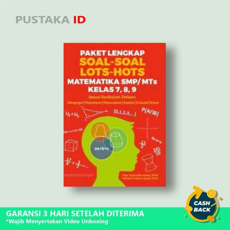 Jual Buku Paket Lengkap Soal-soal Lots-hots Matematika Smp/mts Kelas 7 ...