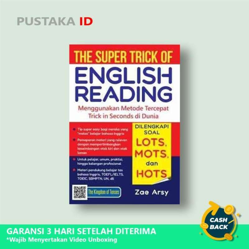 Jual Buku The Super Trick Of English Reading: Menggunakan Metode ...