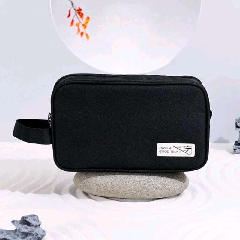 Jual Tas Alat Mandi Ruang Basah Dan Kering Premium Wet & Dry Toiletry ...