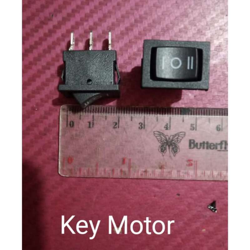 Jual Tombol Switch On Off Kaki 3 - Kaki 2 - Kaki 2 Mini Saklar Motor ...