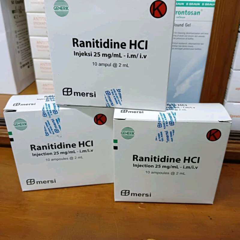 Jual Ranitidine Injeksi /box Exp 2025 Di Seller Sehat Shop - Pal Meriam ...