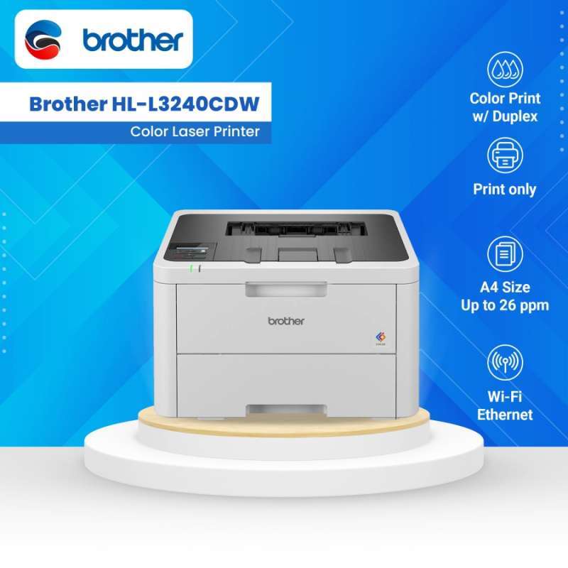 Promo Brother Printer Hl-l3240cdw Color Laser Printer With Duplex & Network Diskon 4% Di Seller ...