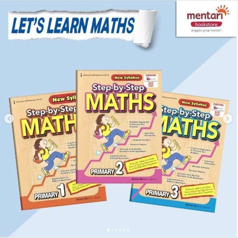 Promo Step By Step Maths Primary Diskon 23% Di Seller Pinglan Store ...
