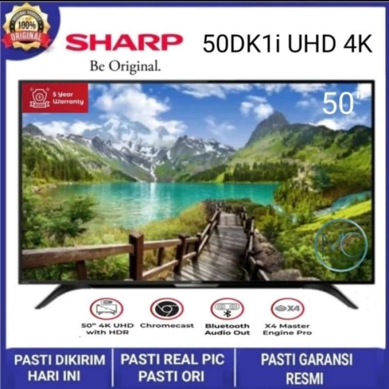 Promo Sharp 50 Inch Led Tv 50ad1i Full Hd Dvb-t2 Digital 5 Th Resmi ...