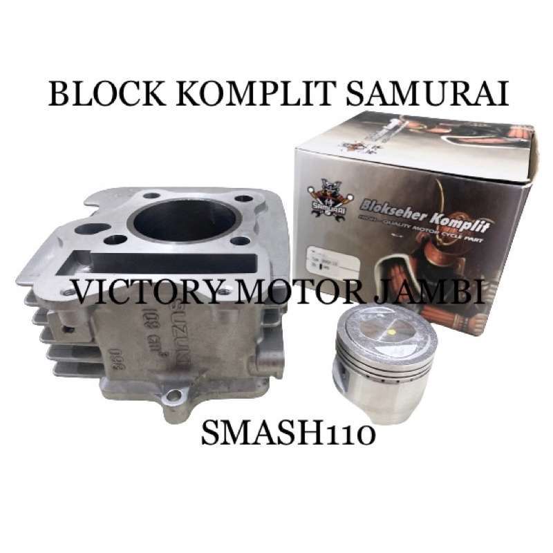 Jual Blok Block Komplit Cylinder Assy Smash Smash110 Samurai Di Seller ...