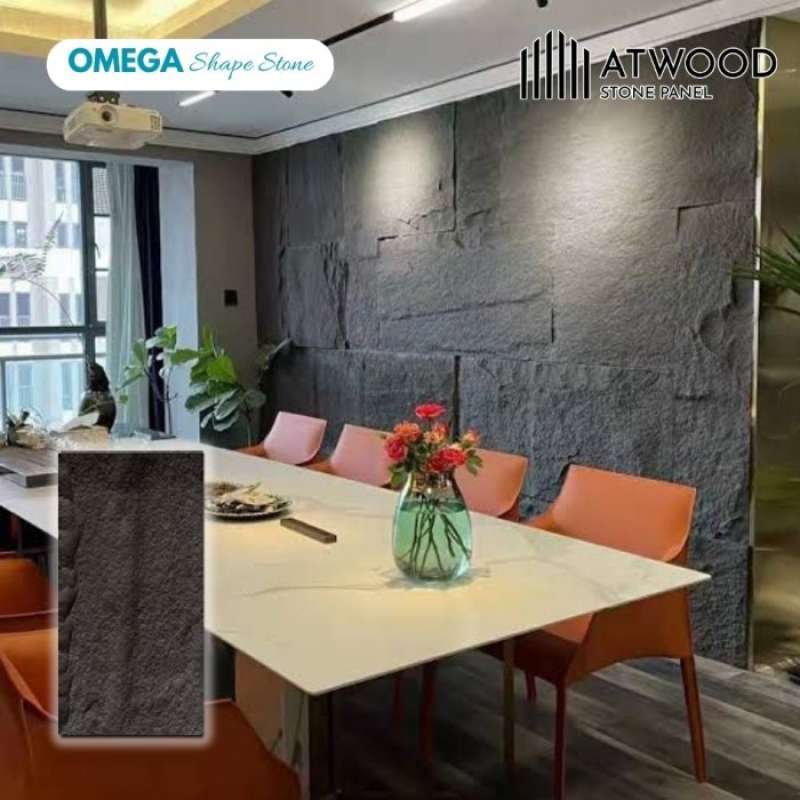 Promo Wall Stone Panel Dinding 3d Batu Alam Wallpanel - Omega - C ...