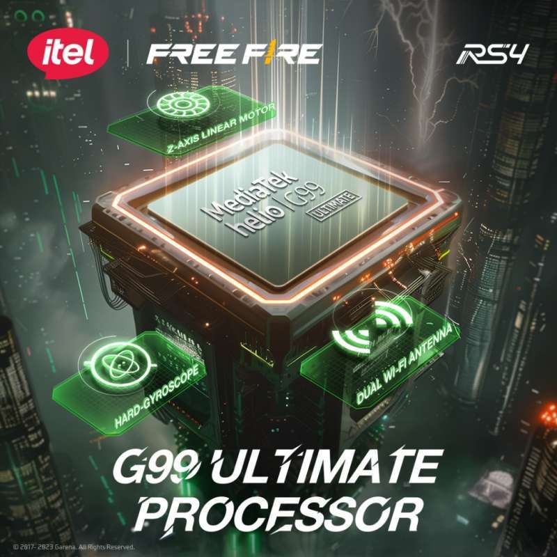 Jual Hp Itel Rs4 Ram 8gb Internal 128gb Garansi Resmi Di Seller ...