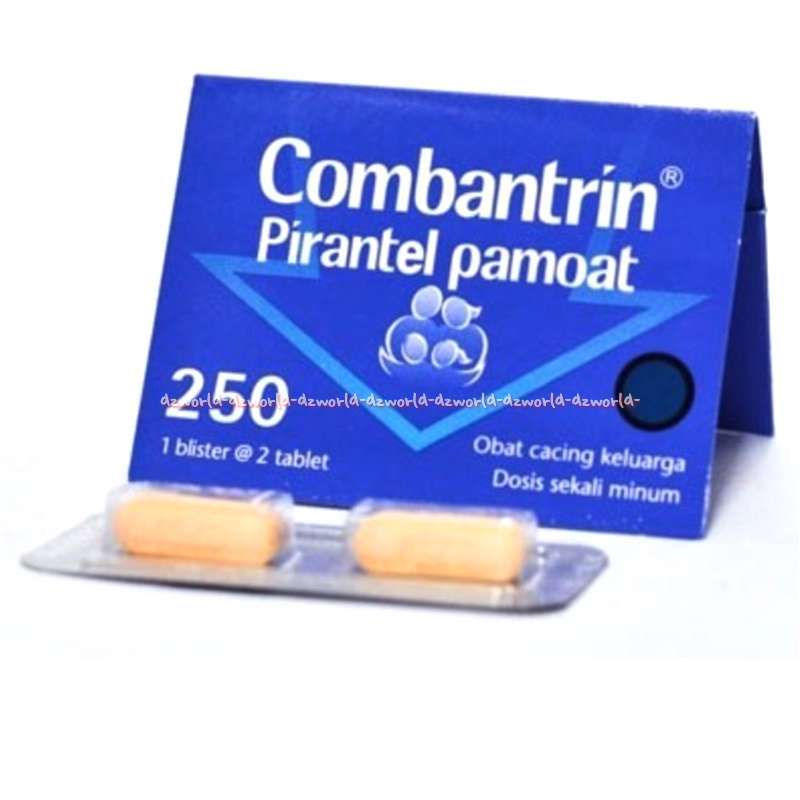 Jual Combantrin 2tablet Pirantel Pamoat Obat Cacing Keluarga Infeksi ...