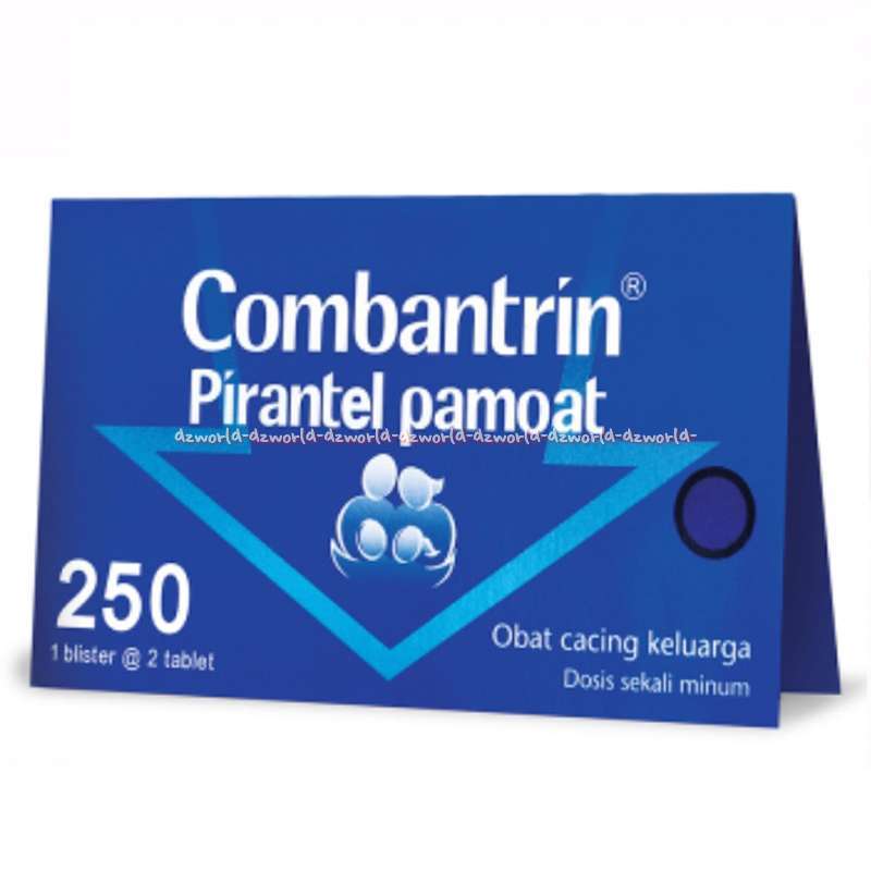 Jual Combantrin 2tablet Pirantel Pamoat Obat Cacing Keluarga Infeksi ...