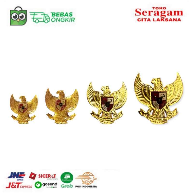 Promo Pin Garuda / Pin Peci Paskibra Seragam Sekolah Diskon 23% Di ...