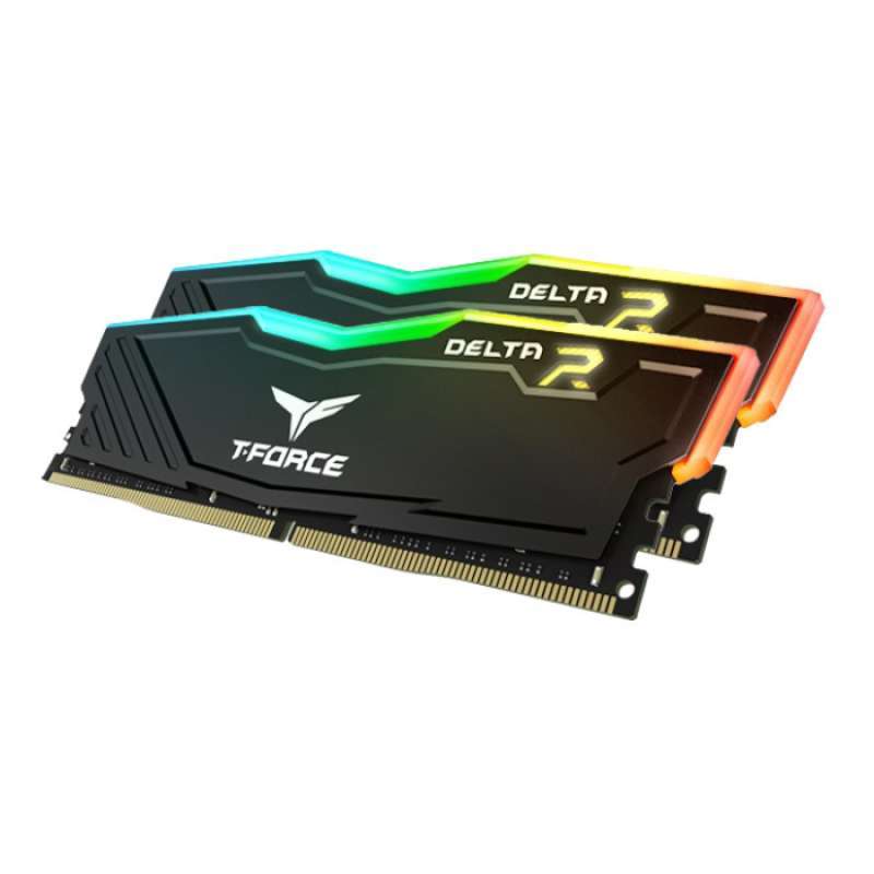 Promo Team Memory Delta Tforce Rgb Pc 3600 Ddr4 Black Diskon 6% Di ...