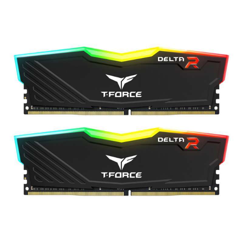 Promo Team Memory Delta Tforce Rgb Pc 3600 Ddr4 Black Diskon 6% Di ...