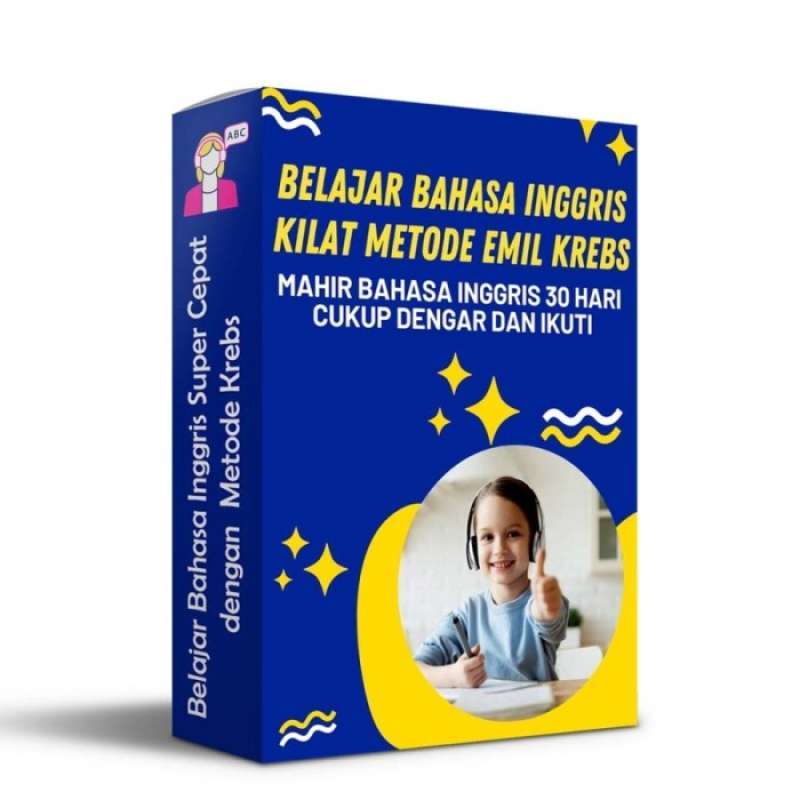 Promo Belajar Bahasa Inggris Kilat Metode Emil Krebs - Mahir Bahasa Inggris Diskon 23% Di Seller ...
