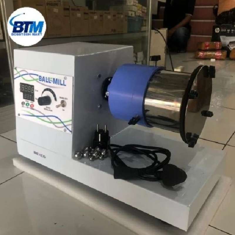 Jual Laboratory Ball Mill Digital 2kg Lab Heavy Duty With Ss Balls Di ...