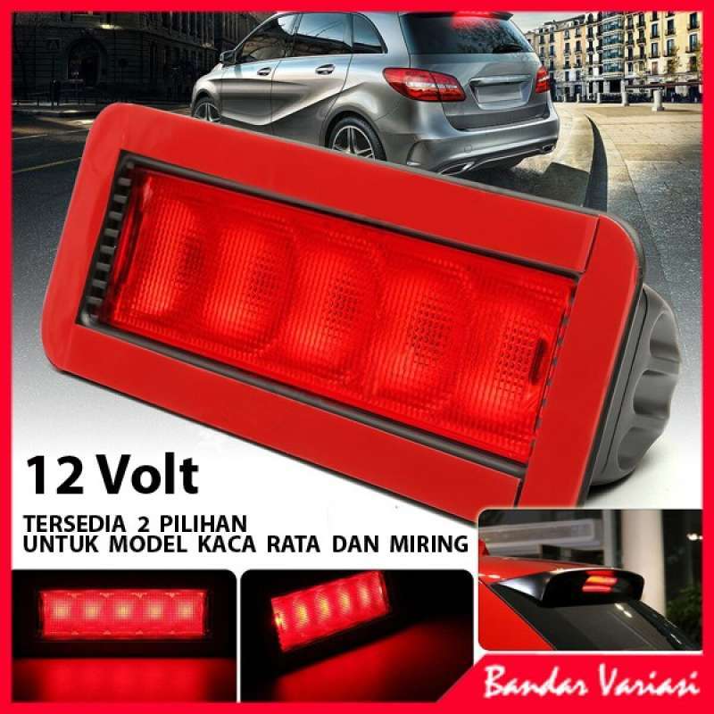 Promo Brake Lamp Tempel Kaca Belakang High Mount Stop Lamp Lampu Rem ...