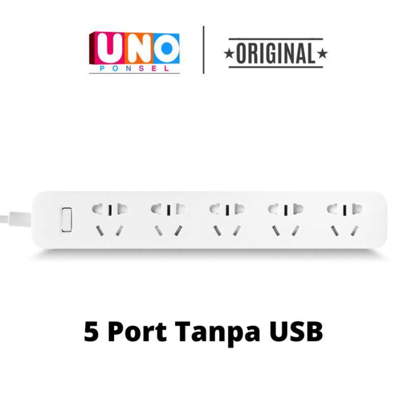 Promo Mijia Power Strip Plug Adaptor 3 Socket 3 Usb Port Diskon 50% Di ...