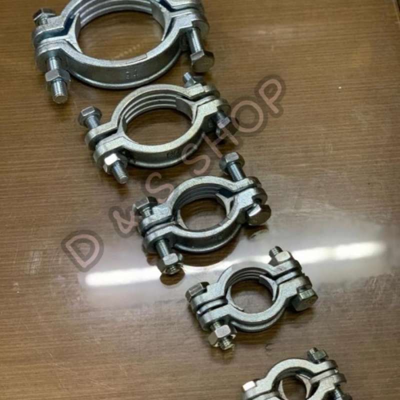Promo Klem Double Bolt Sl 76 Uk 2 Inch - Clamp Selang Pipa Heavy Duty ...