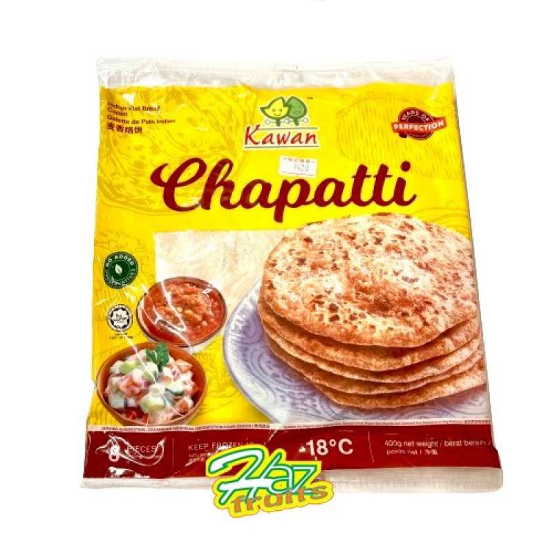 Jual Kawan Paratha Chapatti Frozen 400 Gram Isi 8 Pcs Di Seller Haz ...