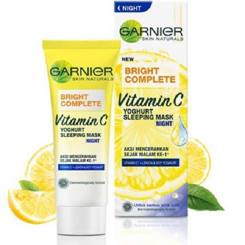Promo Garnier Skin Naturals Bright Complete Vitamin C Yoghurt Sleeping ...