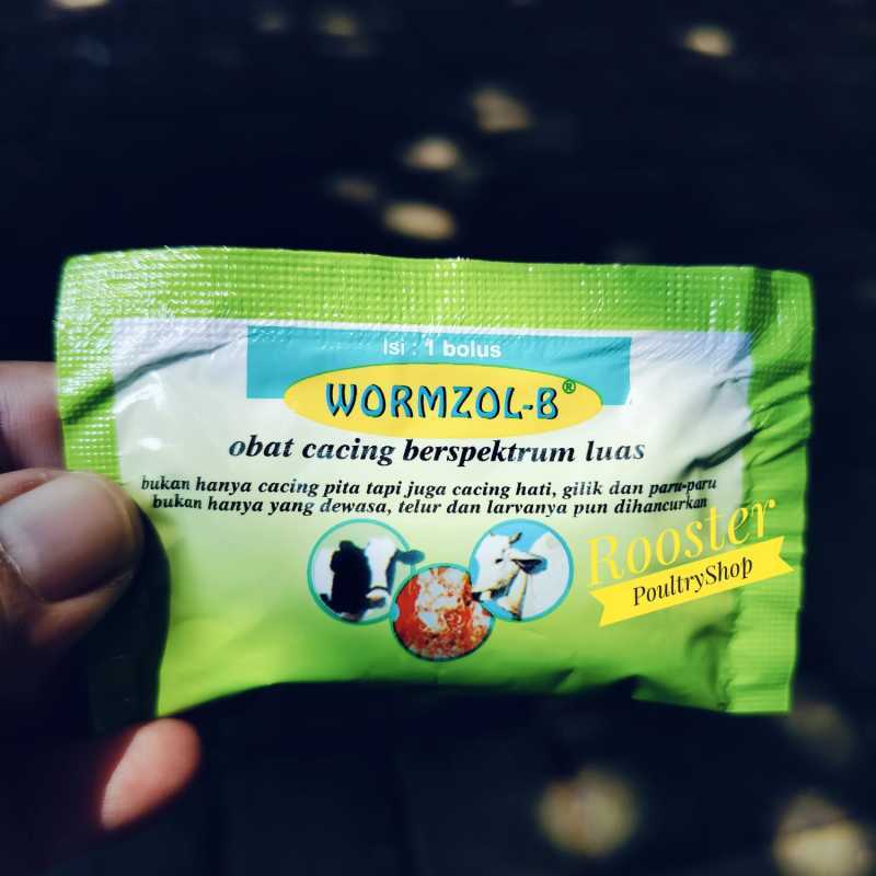 Jual Wormzol B Medion Obat Cacing Hewan Ternak Penggemuk Sapi Kambing ...