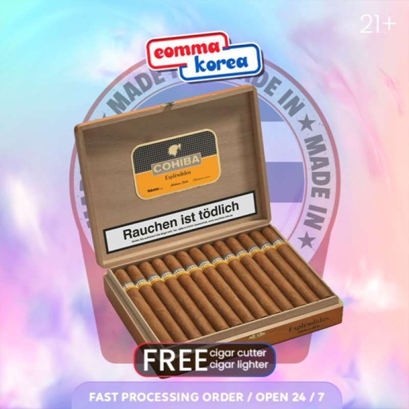 Jual Cohiba Esplendidos [ Box Of 15 Sticks ] Cuba Cigar Cerutu Di ...