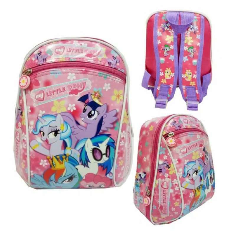 Jual Tas Anak Sekolah Tk Paud Playgroup Karakter Little Pony Di Seller ...