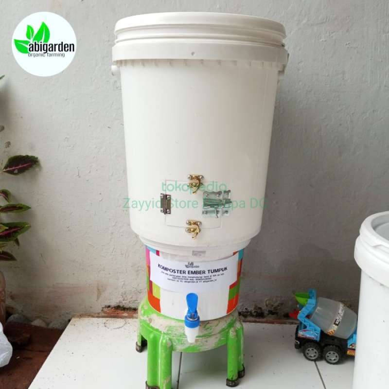 Promo Paket Komposter Ember Tumpuk Pengolahan Sampah Organik Kompos ...